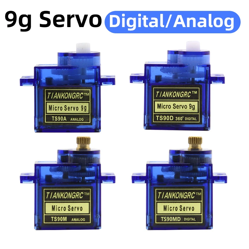 TianKongRC TS90A TS90D TS90M TS90MD 9g Servo Motor Micro Servo For RC ...