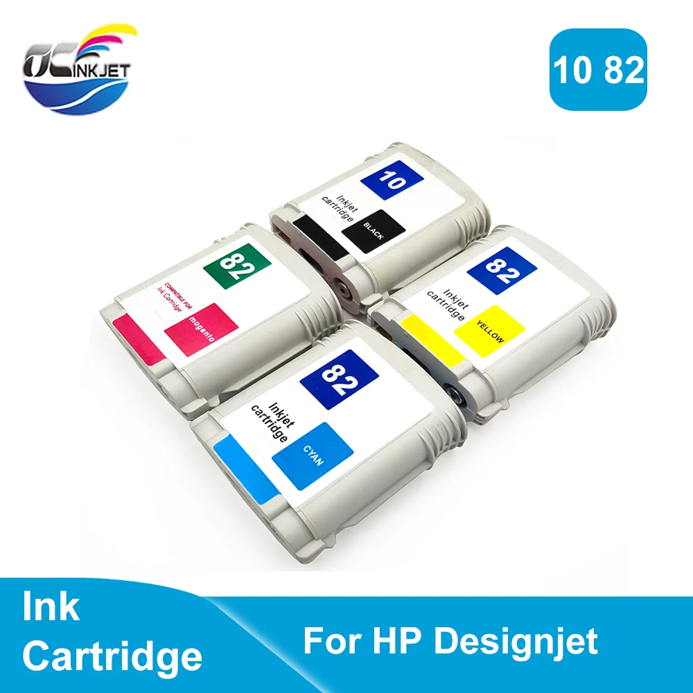 OCINKJET For HP 10 82 Ink Cartridge Compatible For HP Designjet 500 ...
