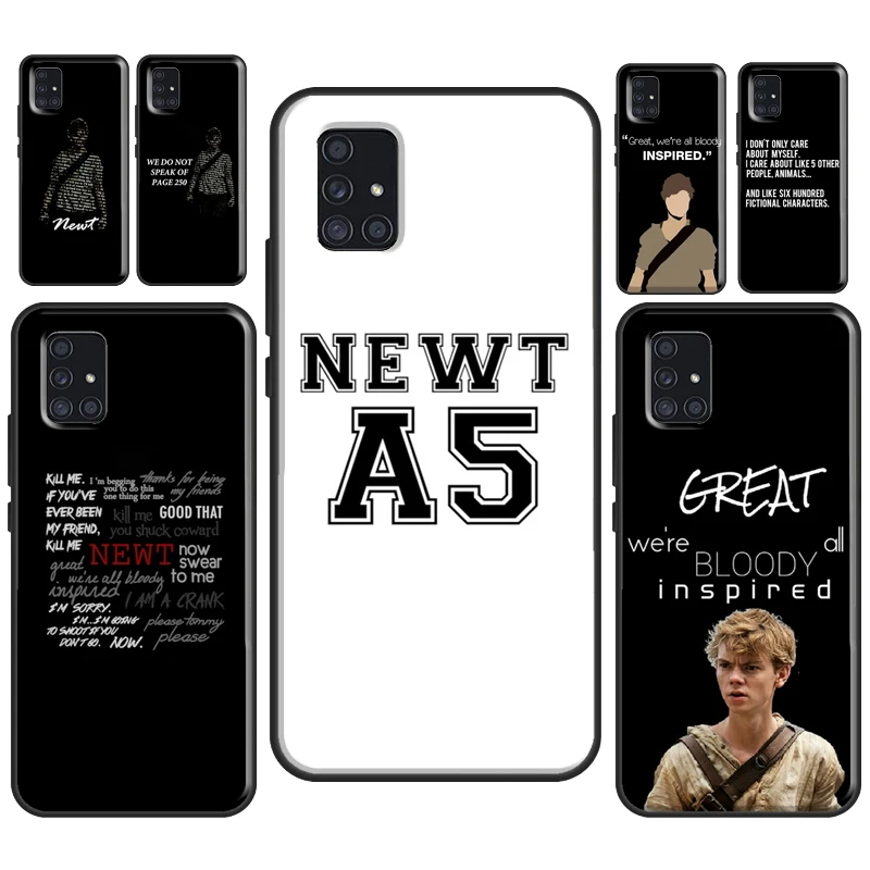 Maze Runner Qoutes funda de teléfono para Samsung A52, A12, A32, A72 ...