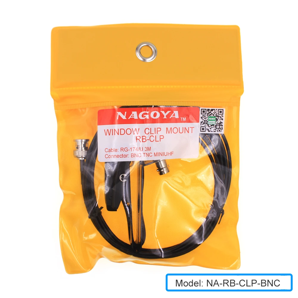 Original-Nagoya-3M-RG-174U-Cable-Window-Clip-Mount-Antenna-Mounting ...