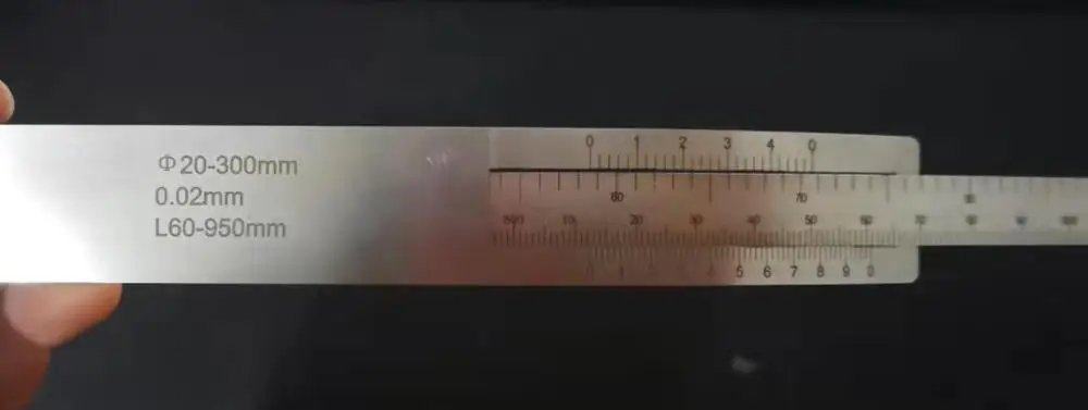 5960-7230mm/1900-2300mm Stainless Steel Precision Circumference Tape ...