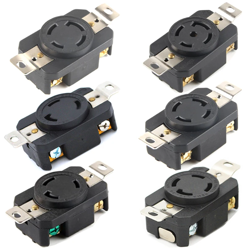 America-NEMA-20A-30A-Industry-Twist-Lock-Power-Socket-L14-30R-6-30R-18 ...