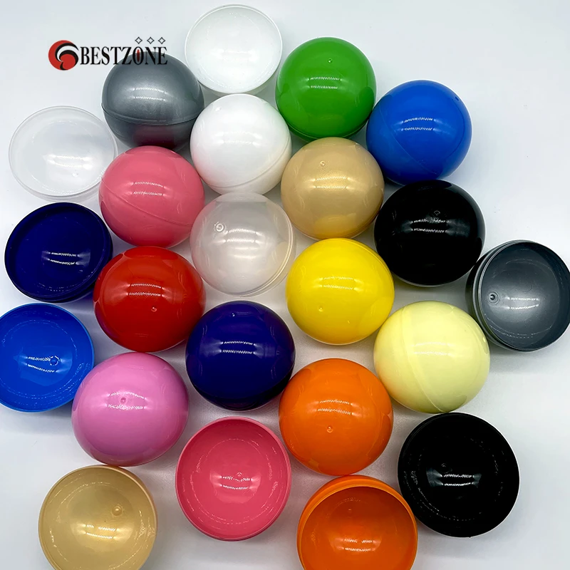 5Pcs 75MM Colorful Transparent Empty Plastic Capsules Surprise Ball ...
