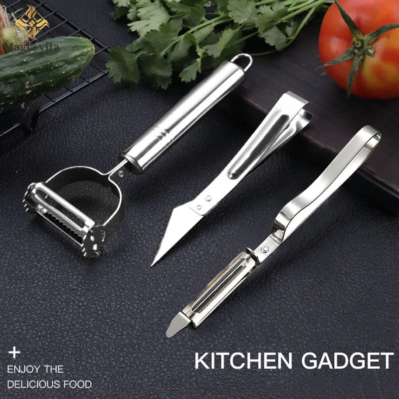 Feather-Clip-Slicer-Kitchen-Convenience-For-Vegetable-Peeler-Shredder ...