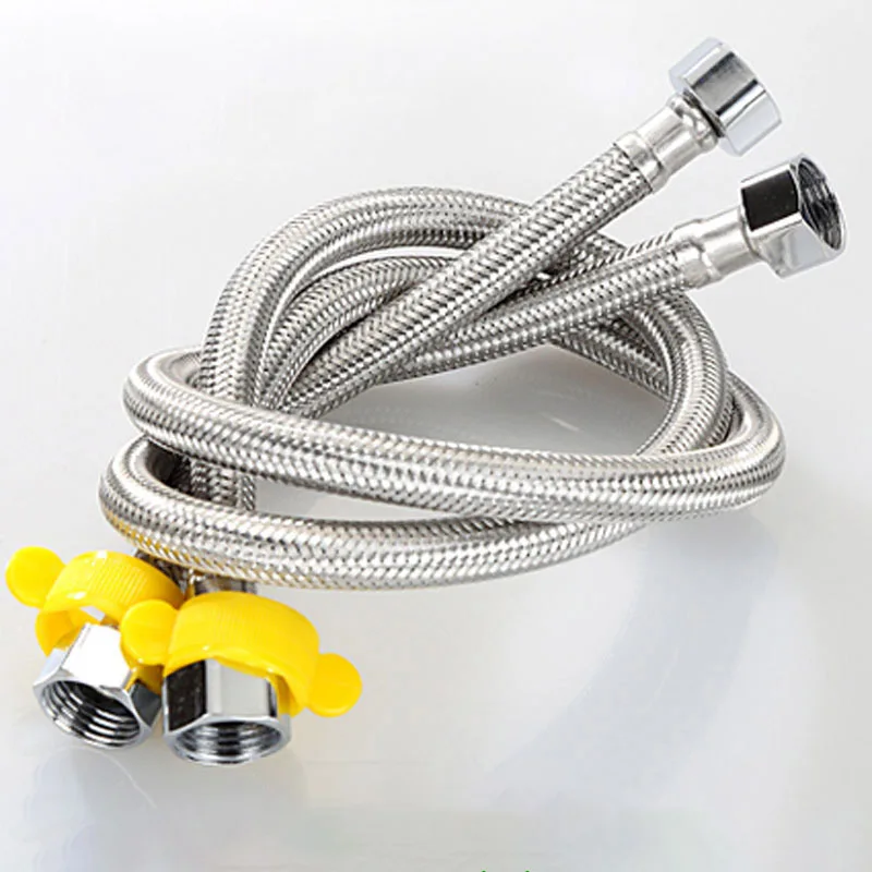 1pc-Kitchen-Hose-Stainless-Steel-Flexible-Plumbing-Pipes-Bathroom ...
