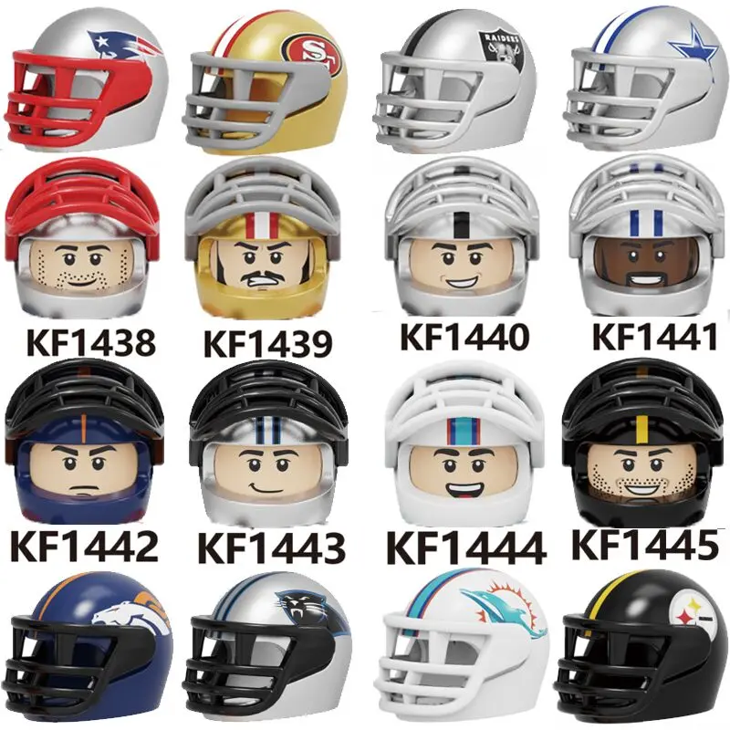 America National Football Team Educational Building Blocks Famous ...