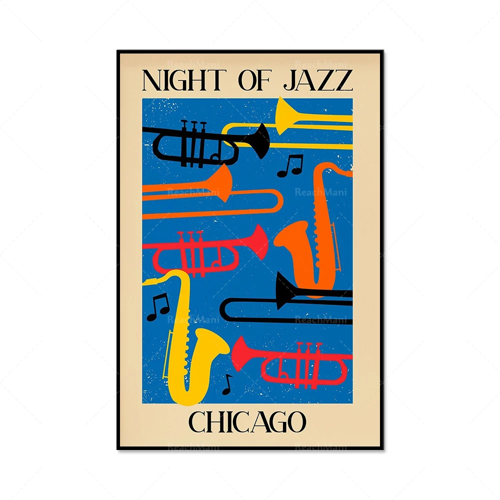 Jazz Art Posters