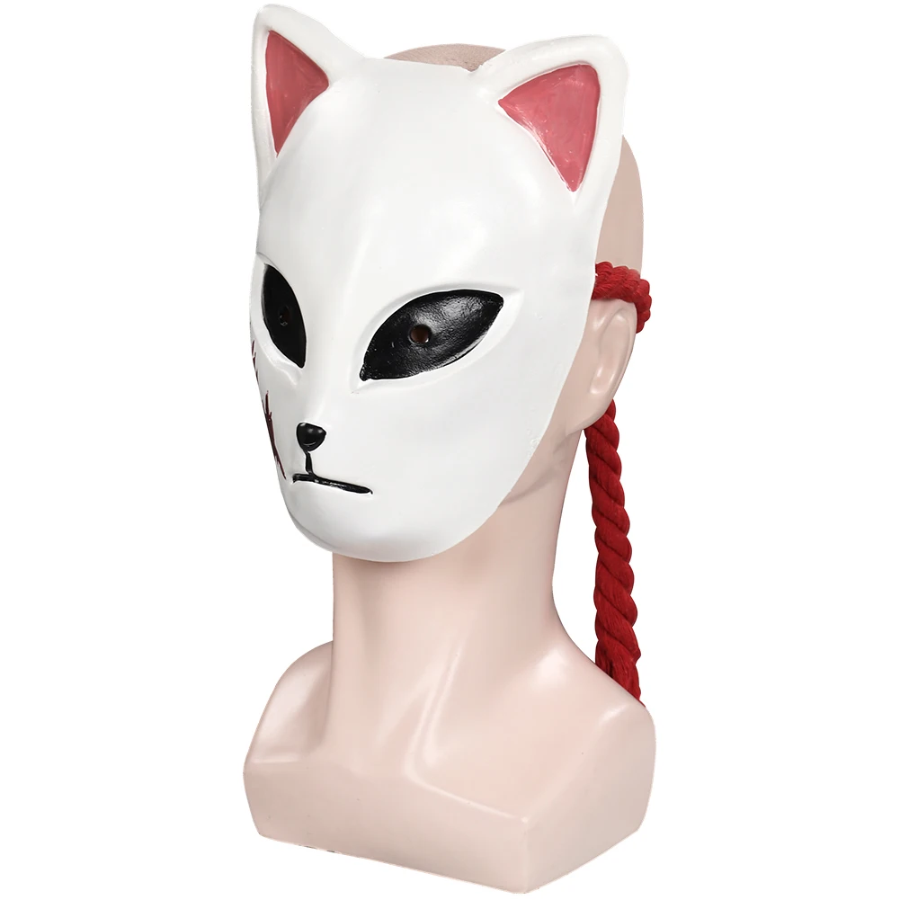 Anime Demon Slayer Sabito Masks Cosplay Costume - AllCosplay.com