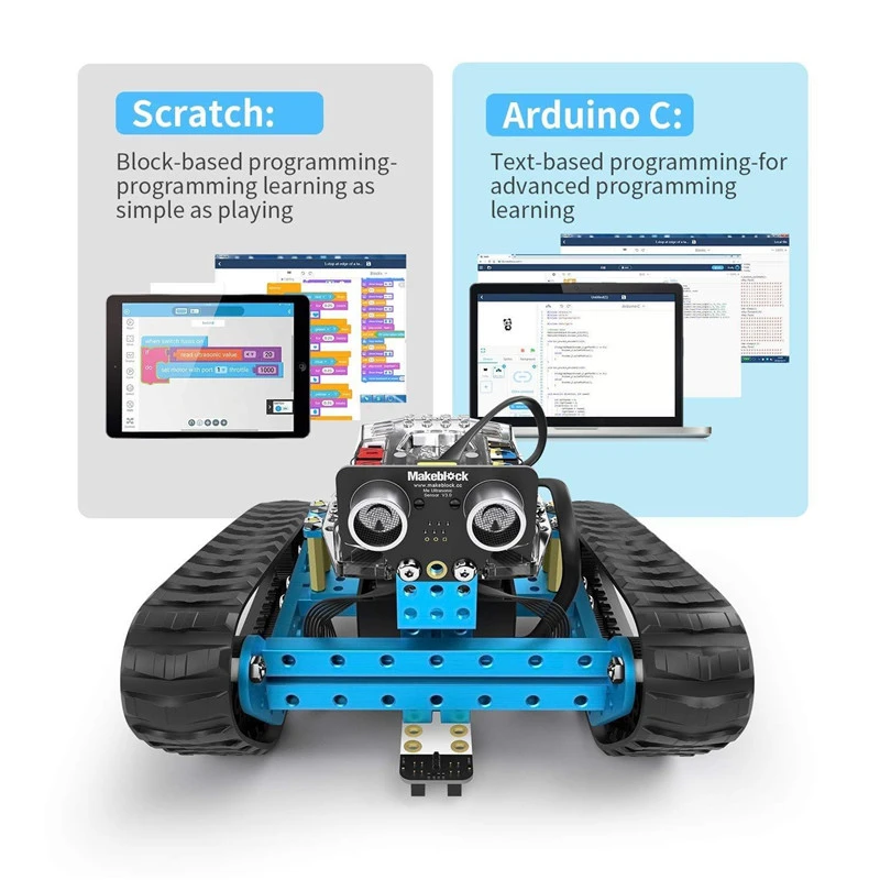Makeblock Mbot Ranger 3 In 1 Robot Kit Scratch Arduino C Programming Advanced Robot Kits Build
