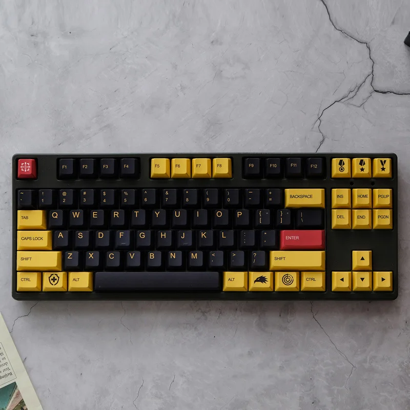 163 Keys GMK Spirit Keycaps Cherry Profile PBT Dye Sublimation ...