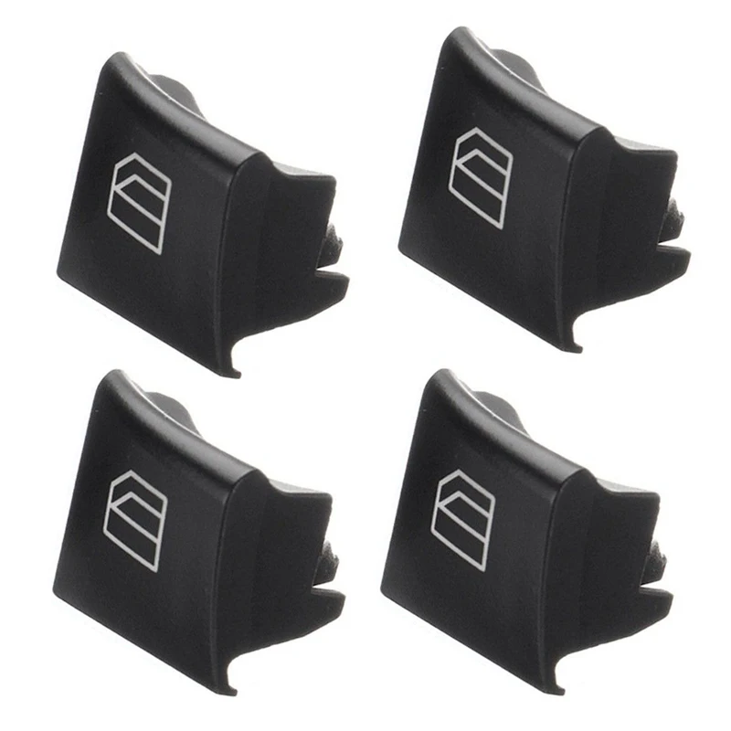 Mayitr 4pcs interruptor da janela mestre reparação botão tampas ...