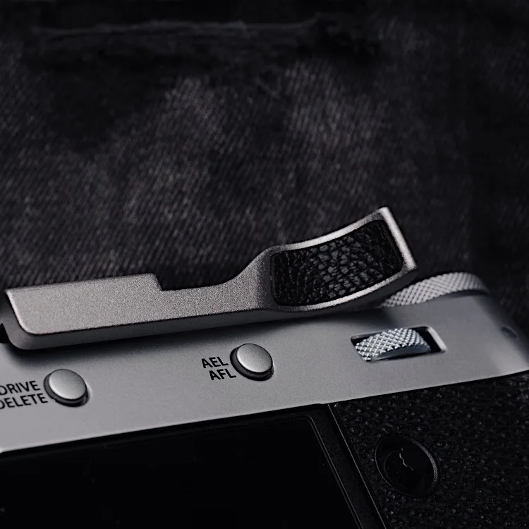 For Fuji Fujifilm X100V X-100V Metal Hot Shoe Hotshoe Thumb Up Grip ...
