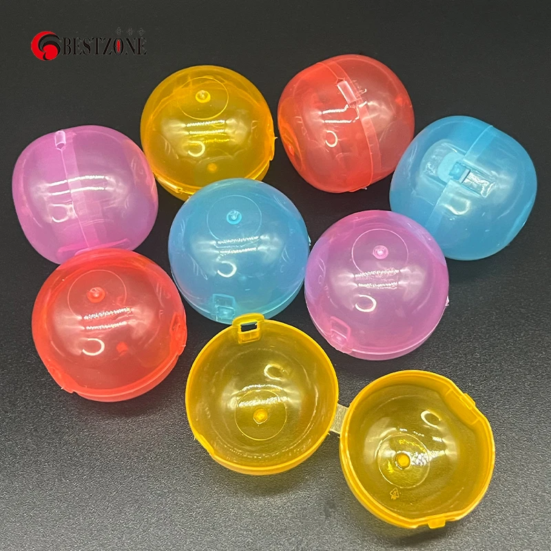 20Pcs 45*45mm Plastic PP Toy Colorful With Transparency Hinged ...