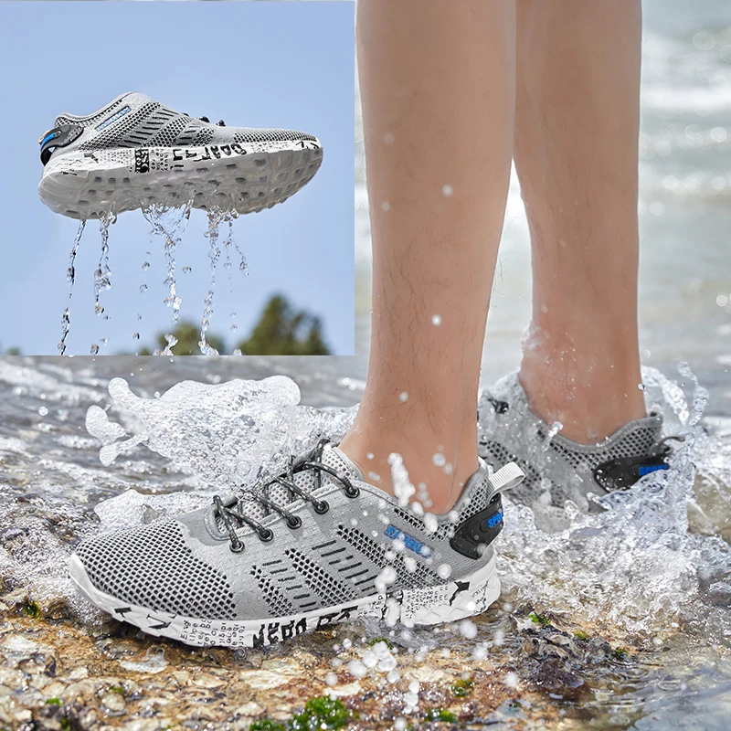 48-Large-Size-Summer-Men-Beach-Shoes-Water-Mesh-Sneakers-Breathable ...