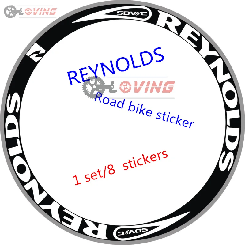 REYNOLDS 700C bicycle rims high-quality stickers, waterproof stickers ...