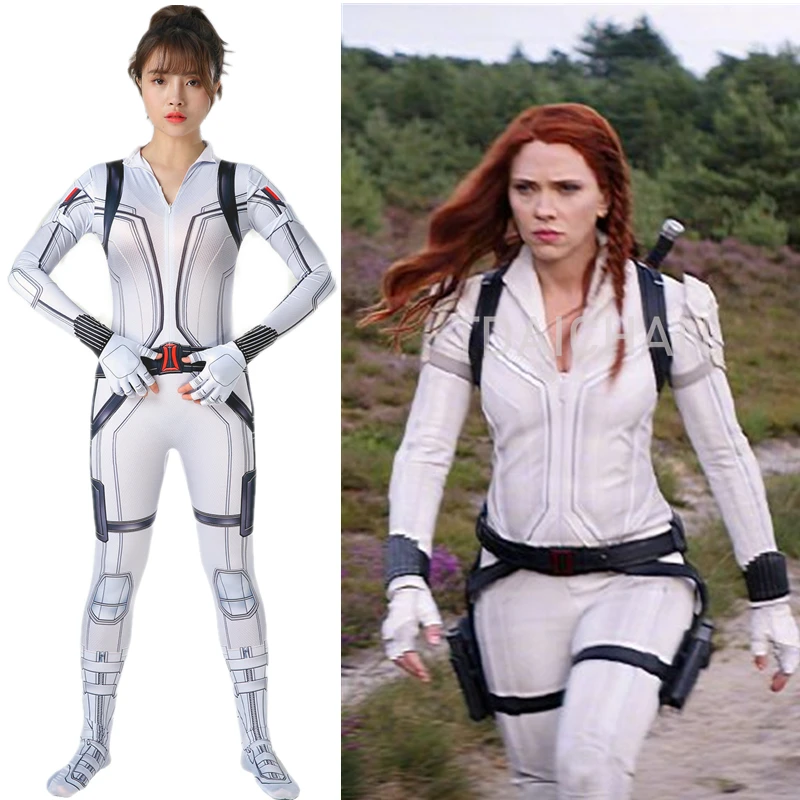 Disfraz de viuda negra para mujer, mono de Cosplay, disfraz de ...