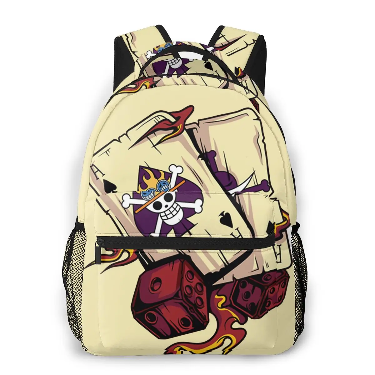 Portgas D. Ace Backpack school bag Adults | One piece Merchandise | Up ...