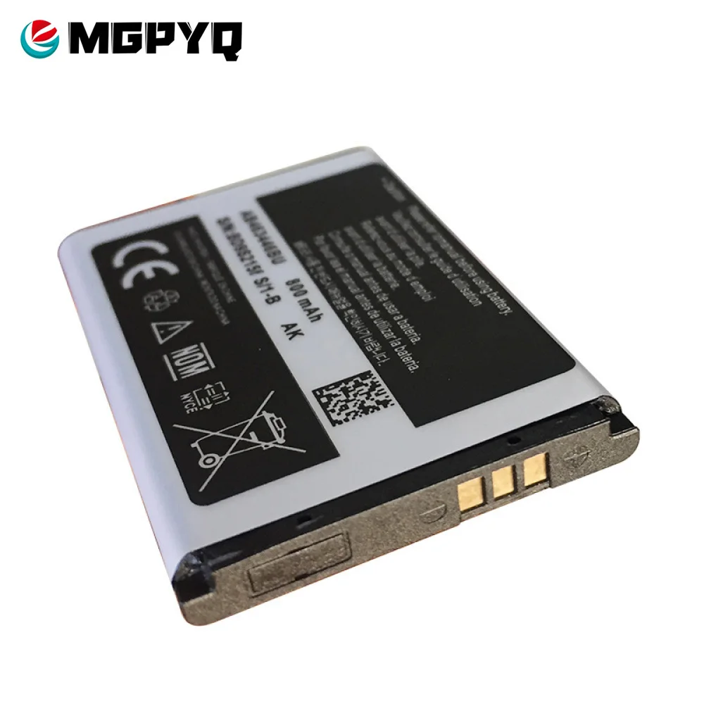 Телефон Батарея AB043446BE AB463446BU AB553446BU для samsung C3300K X208 X160 B309 GT-C3520 ...