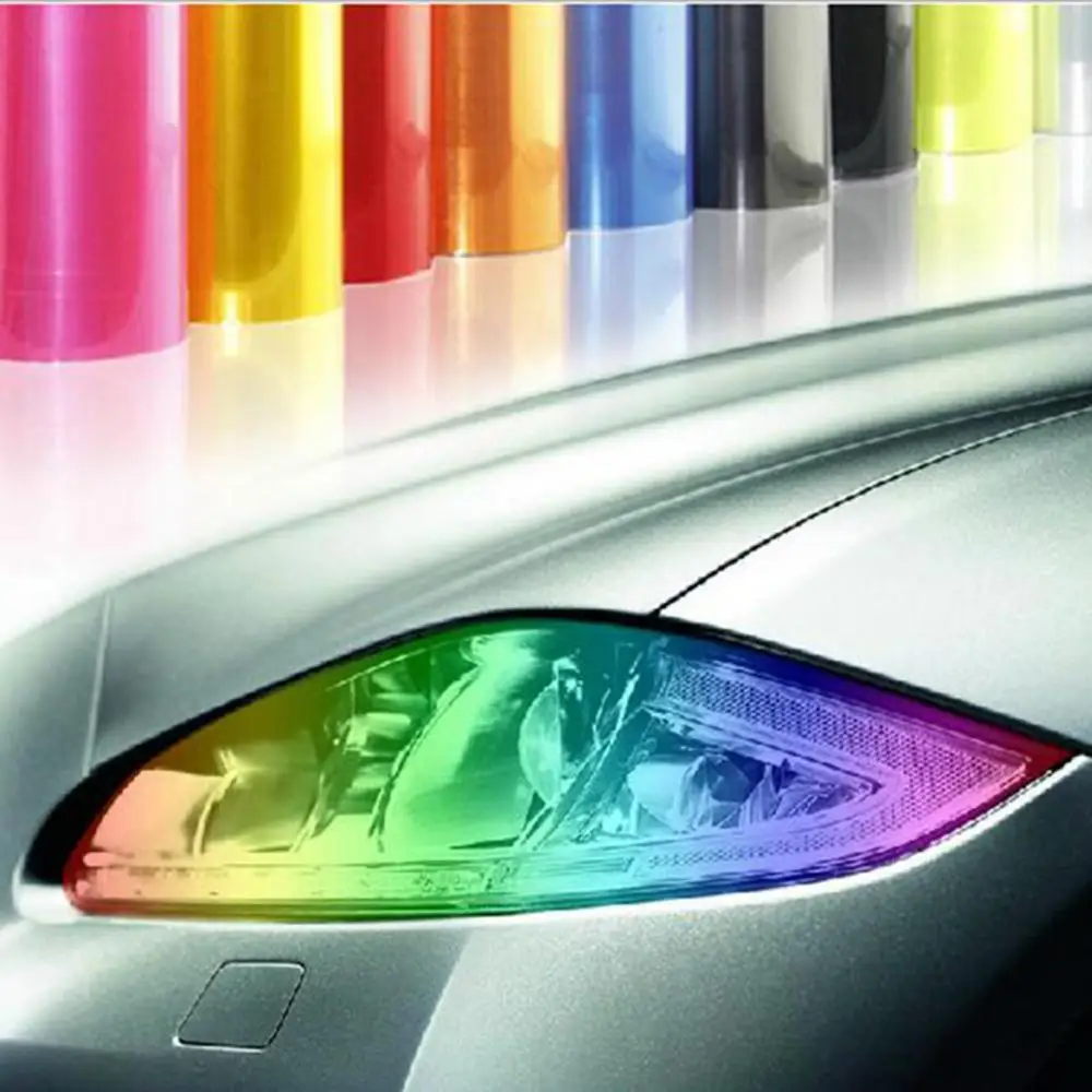 Shiny-Chameleon-Auto-Car-Styling-Headlights-Taillights-Translucent-Film ...