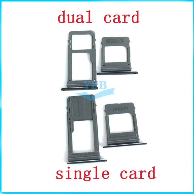 삼성 갤럭시 A5 A7 2017 A520 A720 용 SIM 카드 트레이, Sim 카드 SD 카드 어댑터 홀더 슬롯 싱글 듀얼 ...