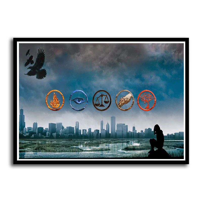 Divergent Birds Wallpaper