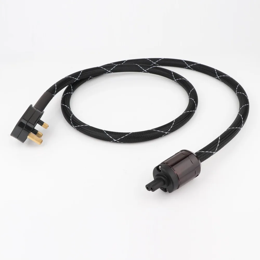 Fp-314ag Uk Power Cable With C7 Iec Figure 8 Iec Uk Power Cable Hifi Uk ...