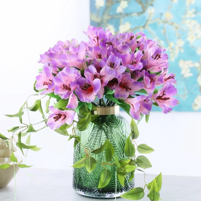 Purple Peruvian Lilies