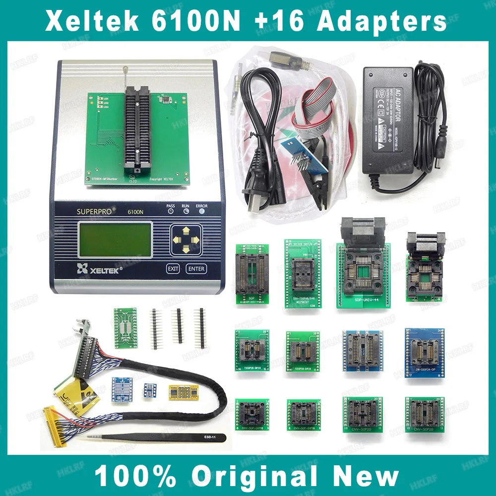 Xeltek-programador de chip ic universal superpro 6100 6100n, versão ...