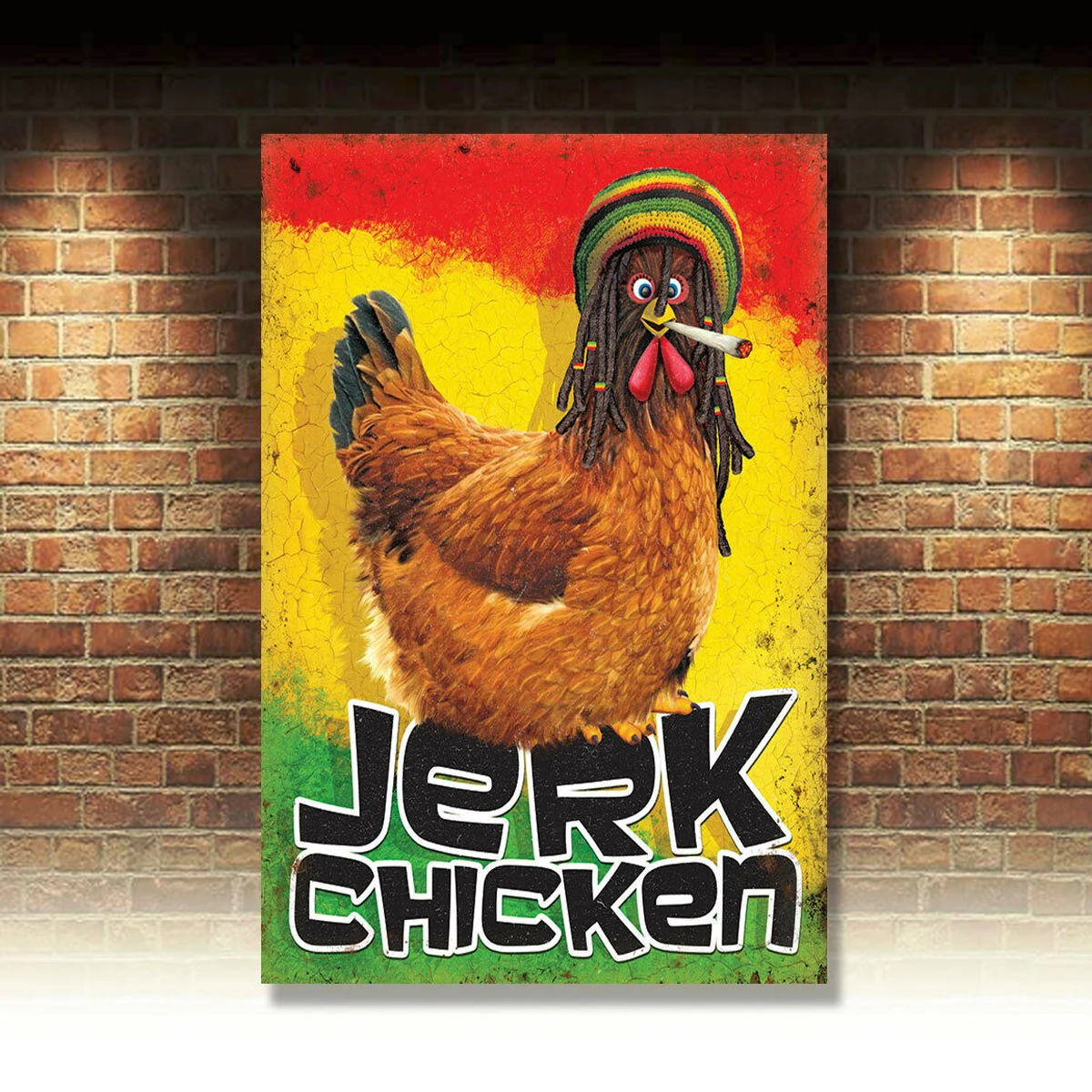 Jerk Chicken Cartoon