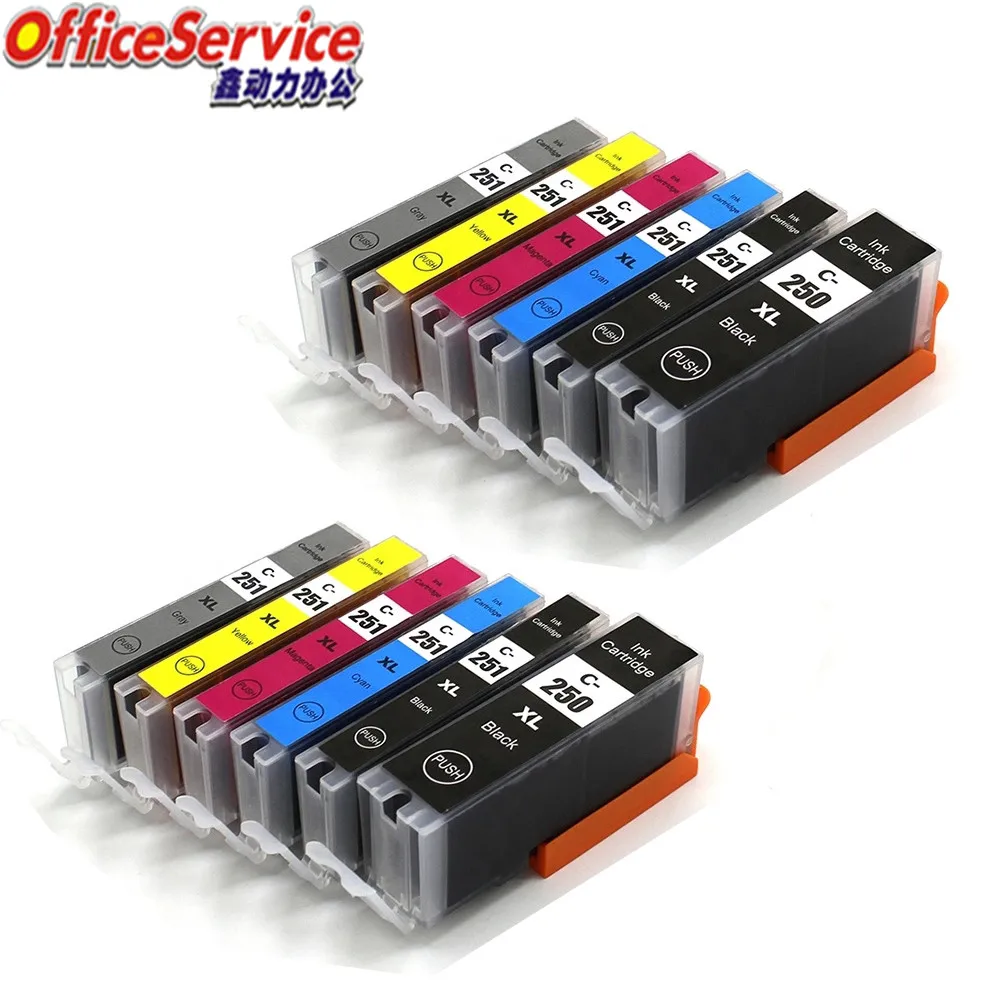 PGI-250-CLI-251-PGI250-CLI251-Compatible-ink-Cartridge-For-Canon-PIXMA ...