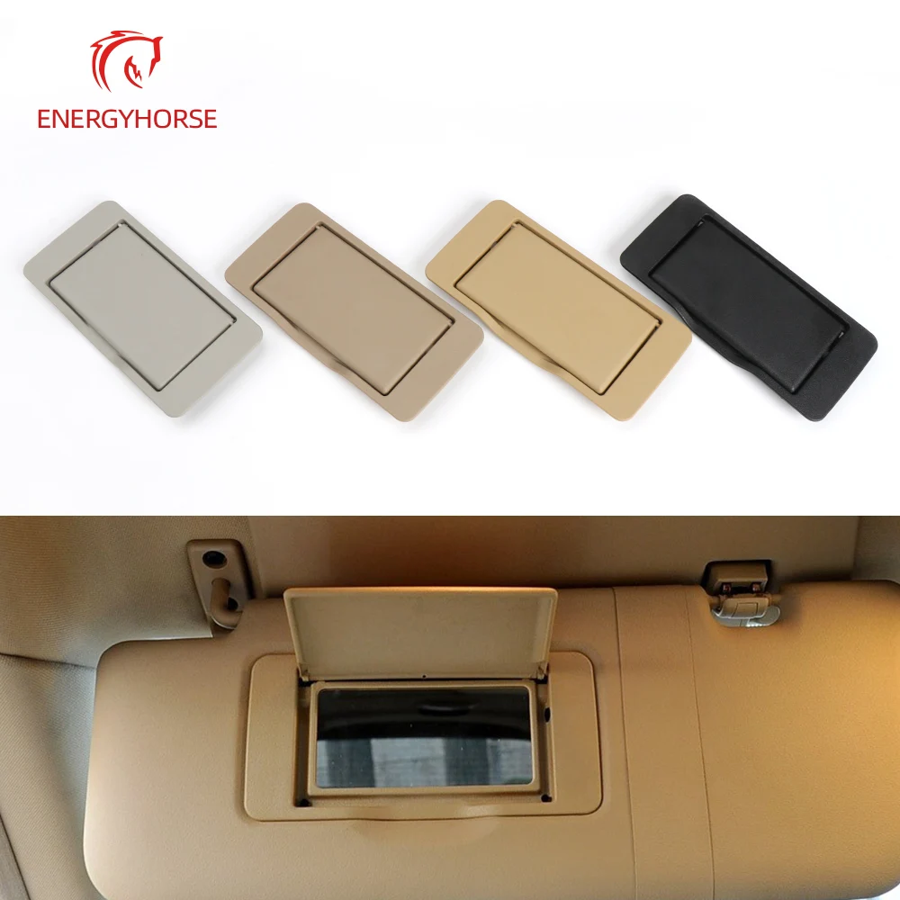 For Mercedes W203 Sun Visor Shade Mirror Makeup Cosmetic Cover Black ...