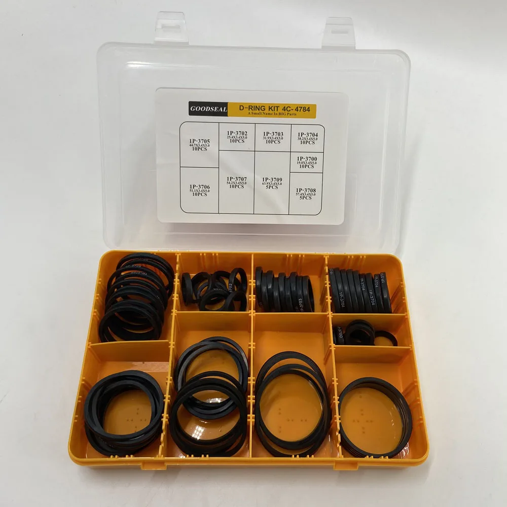 D-RING-KIT-4C4784-270-1535-CONTAINS-9-SIZES-1P3700-1P3709-FOR-EXCAVATOR ...