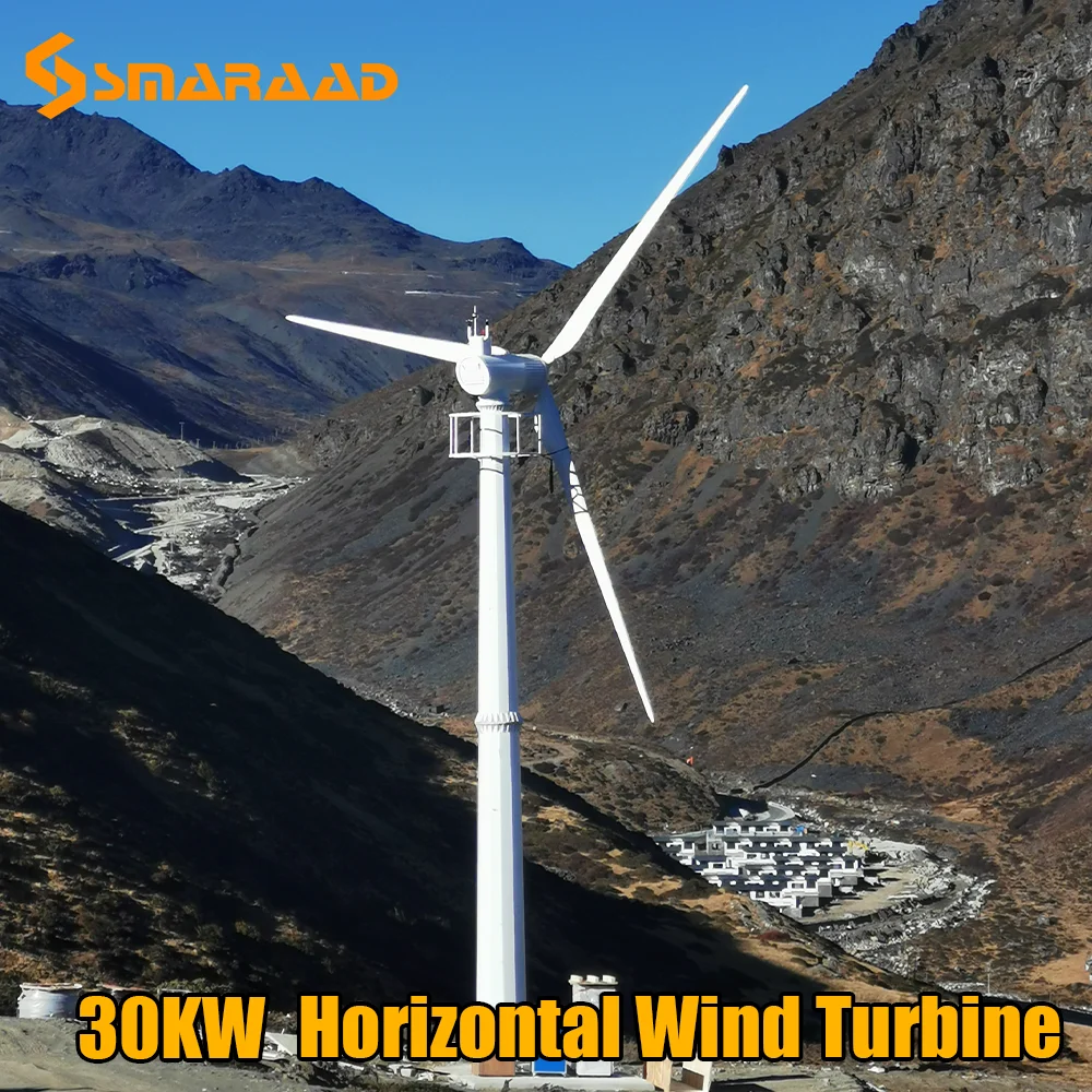 New Developed Wind Turbine 10KW 20KW 30KW Generator 48V 96V 120V 220V ...