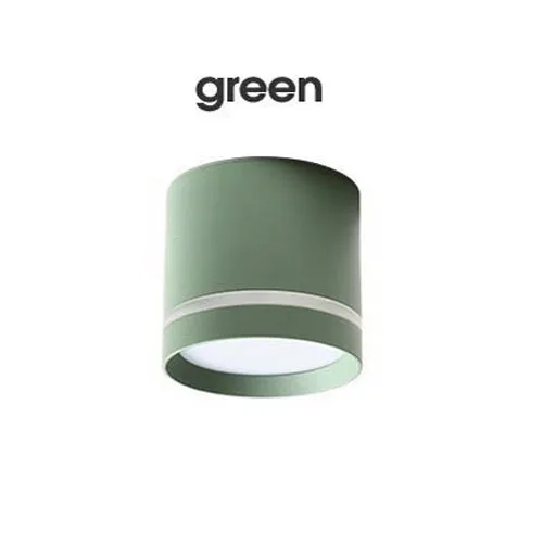 Surface-Mounted Colorful Cylindrical Downlights - Lighting4Home