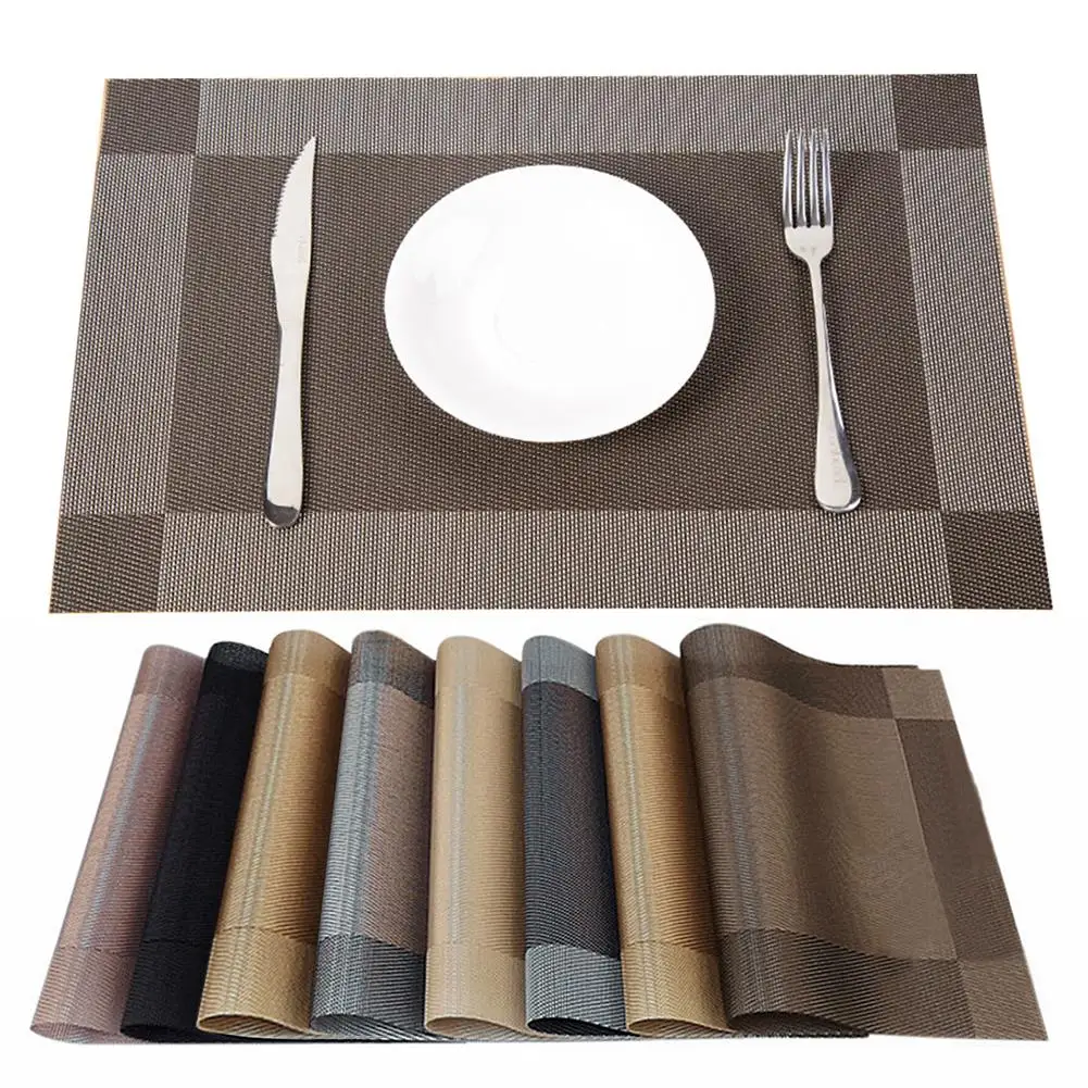 45x30cm-PVC-Waterproof-Heat-Insulation-Mat-Dinning-Table-Bowl-Dish-Pad ...