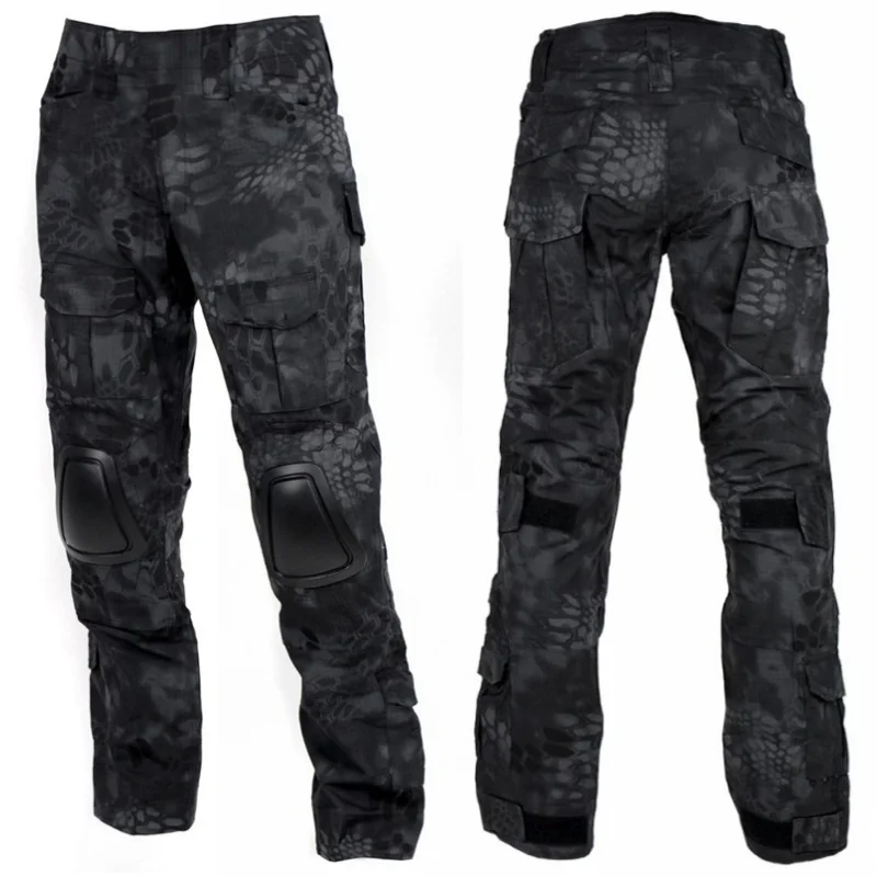 Kryptek-Typhon-Camouflage-Tactical-Pants-With-Knee-Pads-Camo-Men ...