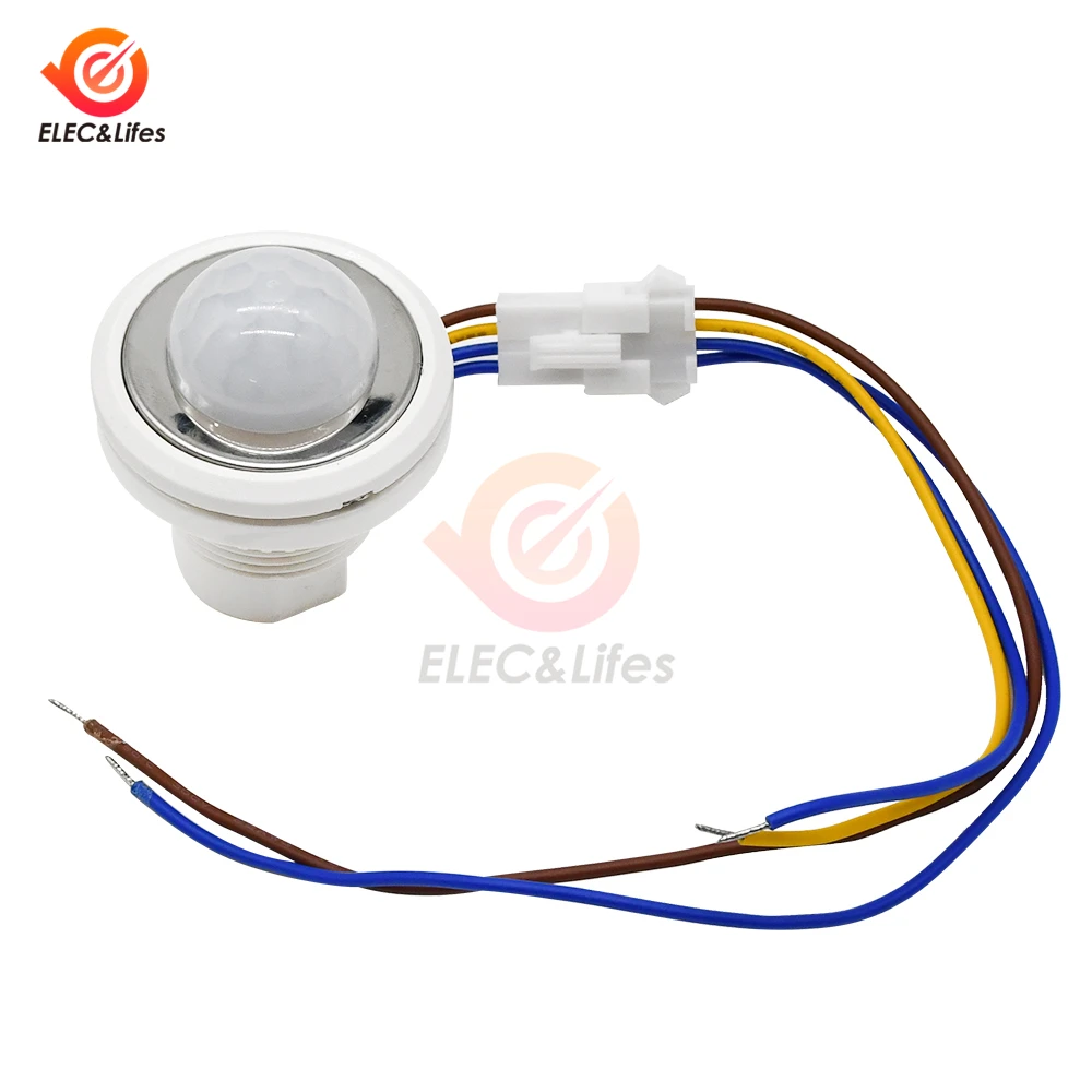 Ac 85v-265v Led Pir Infrared Detector Ir Infrared Motion Sensor Switch ...