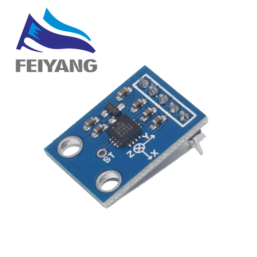 Ultrasonic Transducer Arduino ADXL335 3-Axis Analog Accelerometer ...