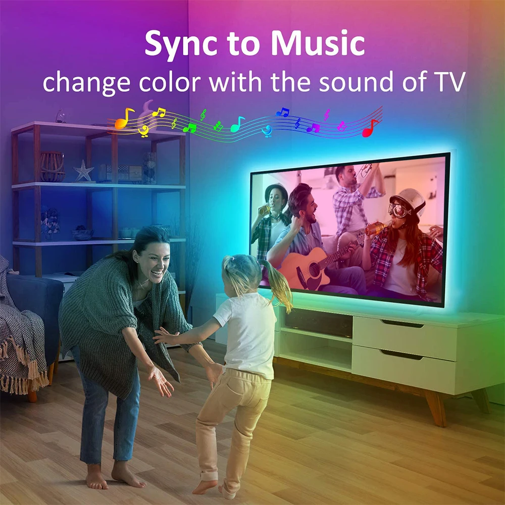 RGB светодиодная подсветка для телевизора HIISUNTD-LITE | AliExpress