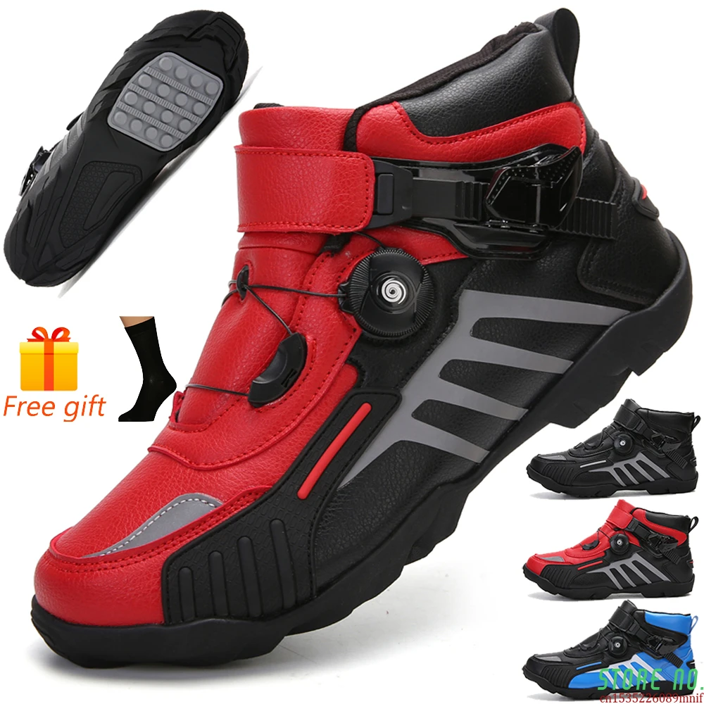 Cycling Shoes Winter Sports Bicycle Boots Men Women Mtb Sneaker Man ...