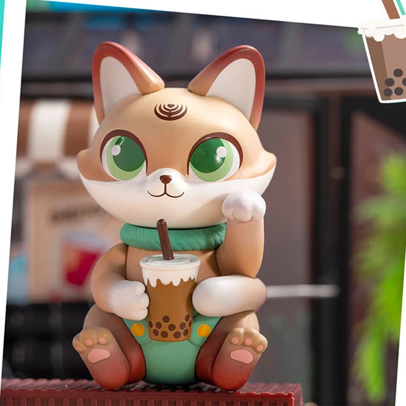 Anime-New-Cassy-Cat-Drinks-Series-Mystery-Box-Anime-Original-Figure ...