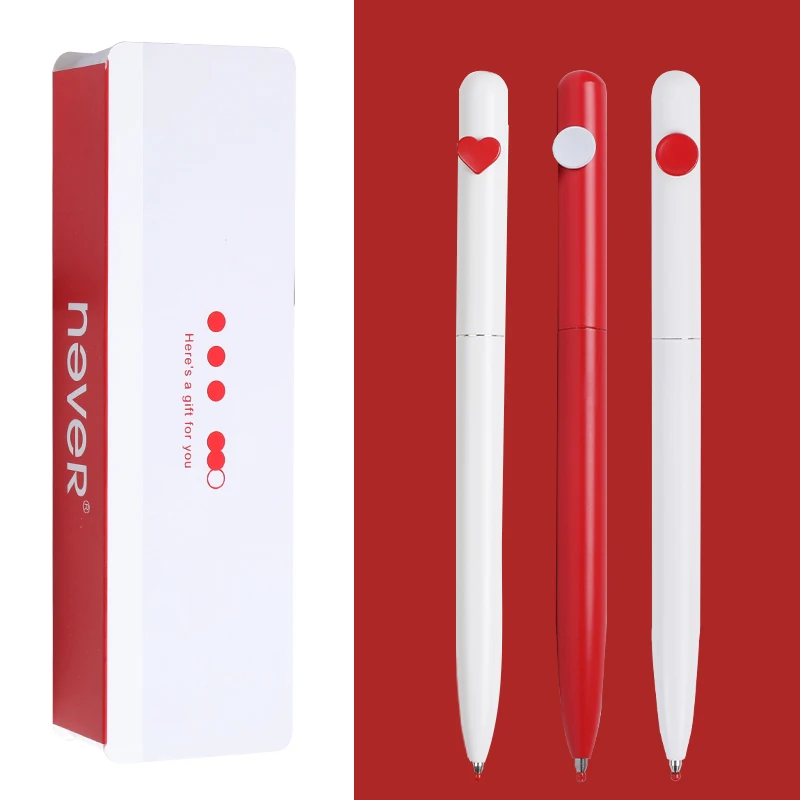 Never Cute Metal Gel Pen Rotating 0.5MM Premec Swiss Refill for Xiaomi ...