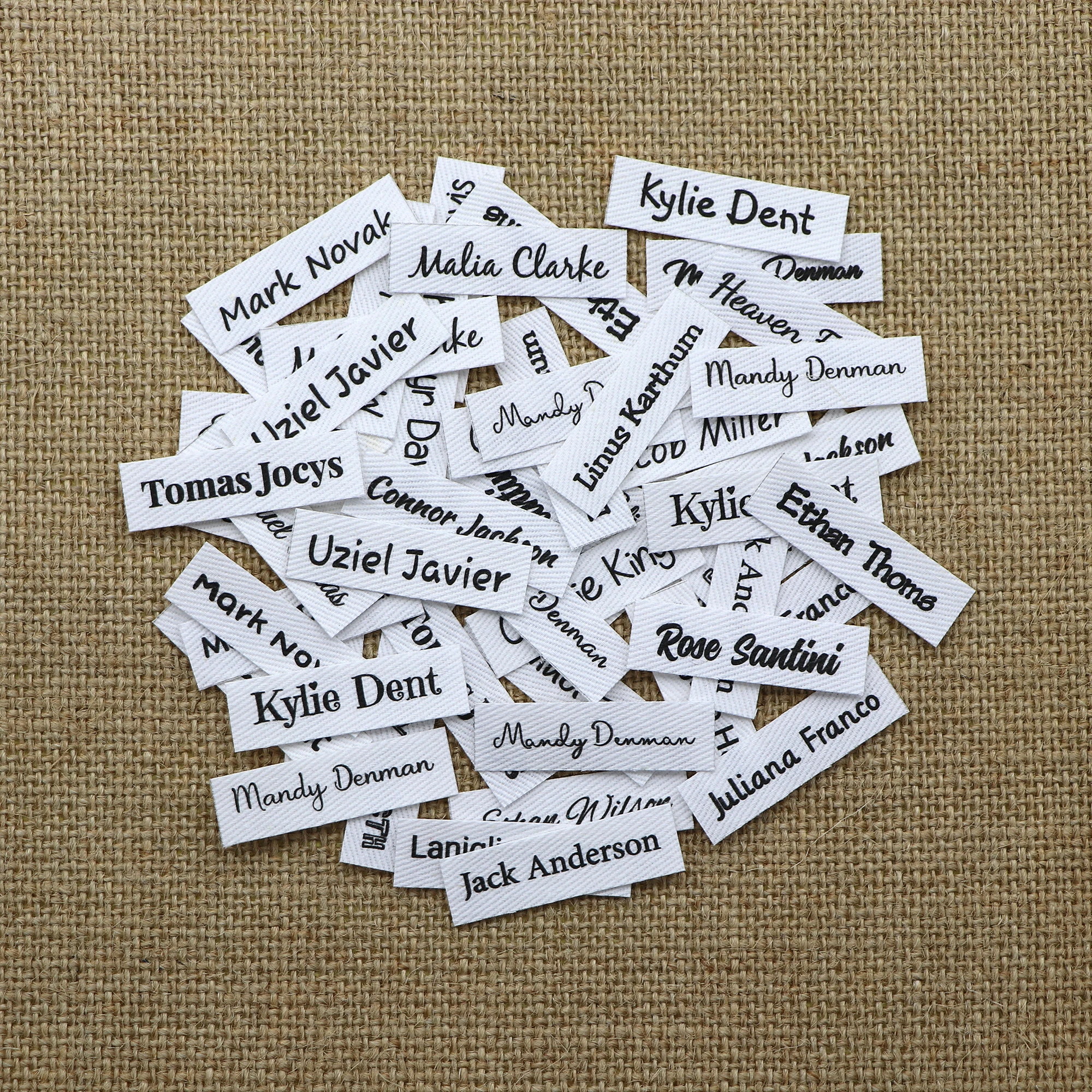 Custom-logo-labels-Personalized-name-tags-for-children-Iron-on-label ...