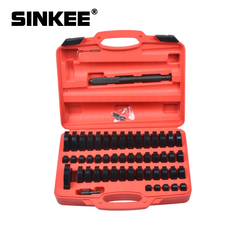 51pc Custom Bushing Bearing Seal Driver Push Press Disc Tool Set 18 ...