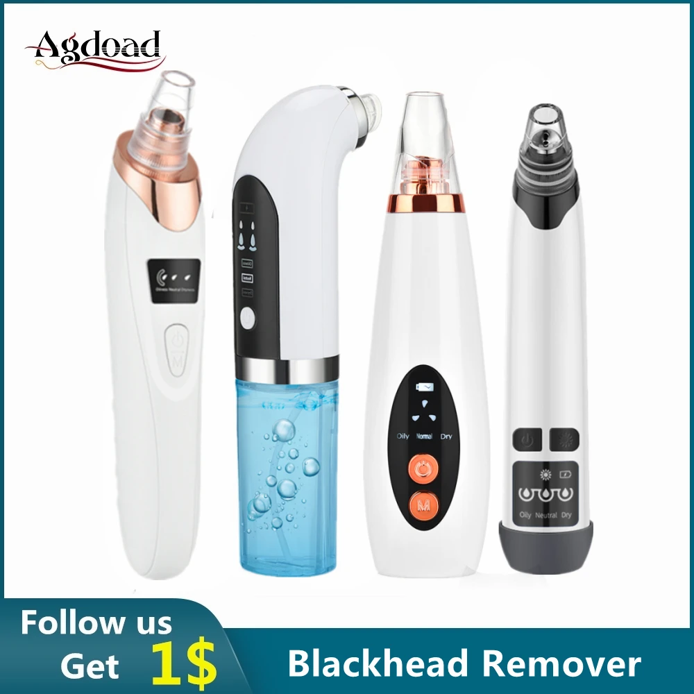 Blackhead Remover Vacuum Acne Pimple Black Spot Suction Electric Facial ...