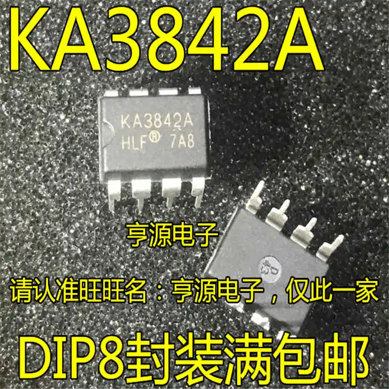Direct Plug KA3842 KA3842A DIP 8 Switched mode Power Supply Control IC ...
