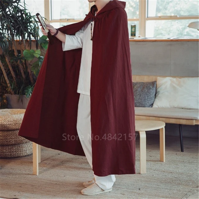 Mens Hooded Cloak Pattern