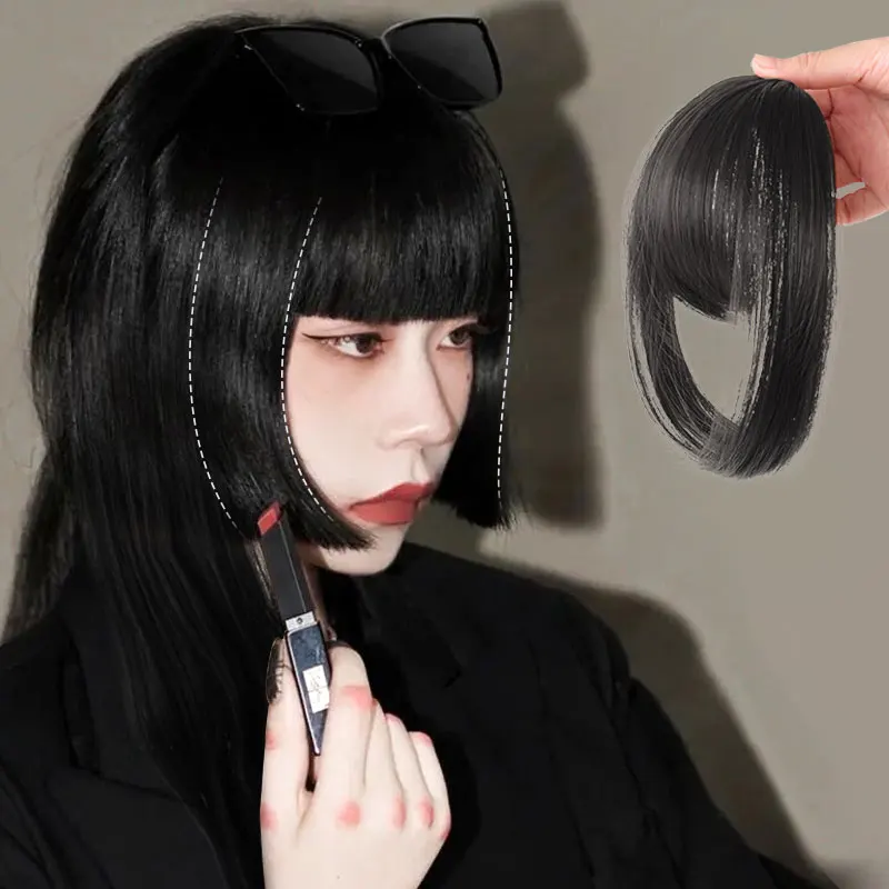 TALANG-Princess-Hime-Cut-Bangs-Hairstyles-Clip-In-Bangs-Hair-Hair-Bangs ...