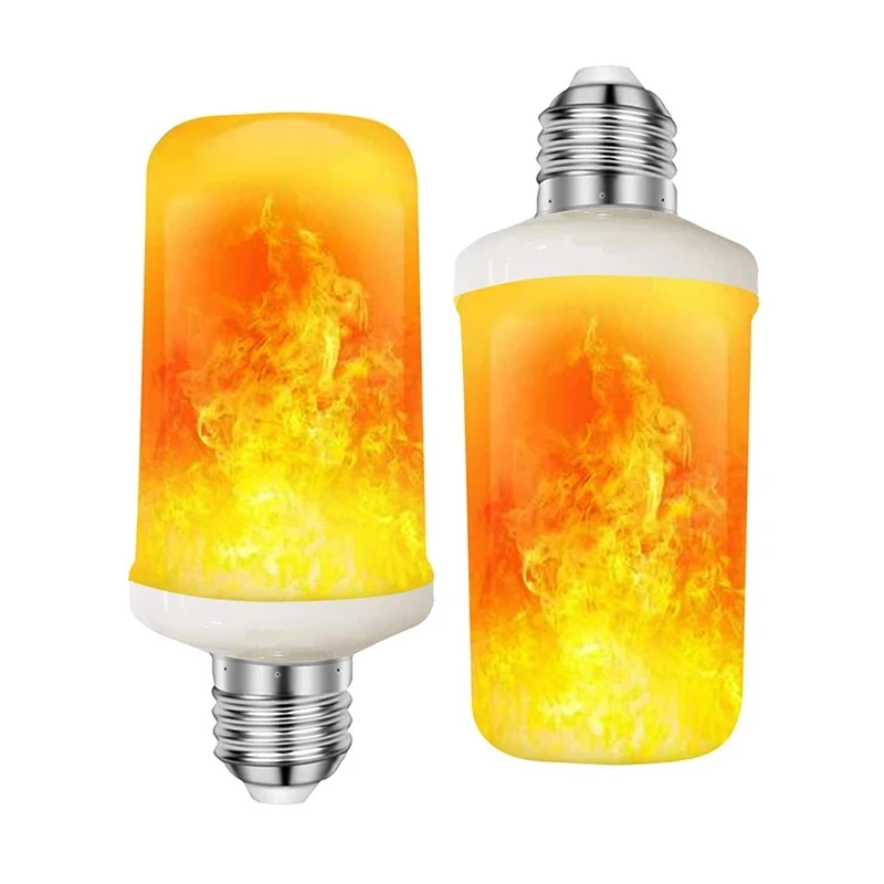 Flickering Flame Bulb Fire Effect | Led Flame Effect Fire Light Lamp ...