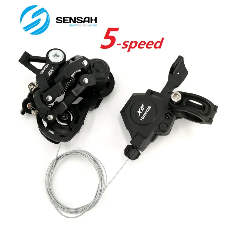 Sensah-BMX-Folding-Bike-5-Speed-Shift-Lever-Rear-Derailleur-5-Speed ...